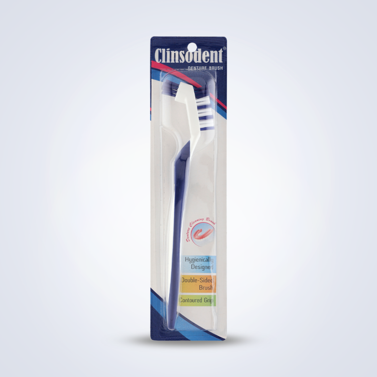 Clinsodent Brush - A Denture Cleaner Brush From ICPA Health