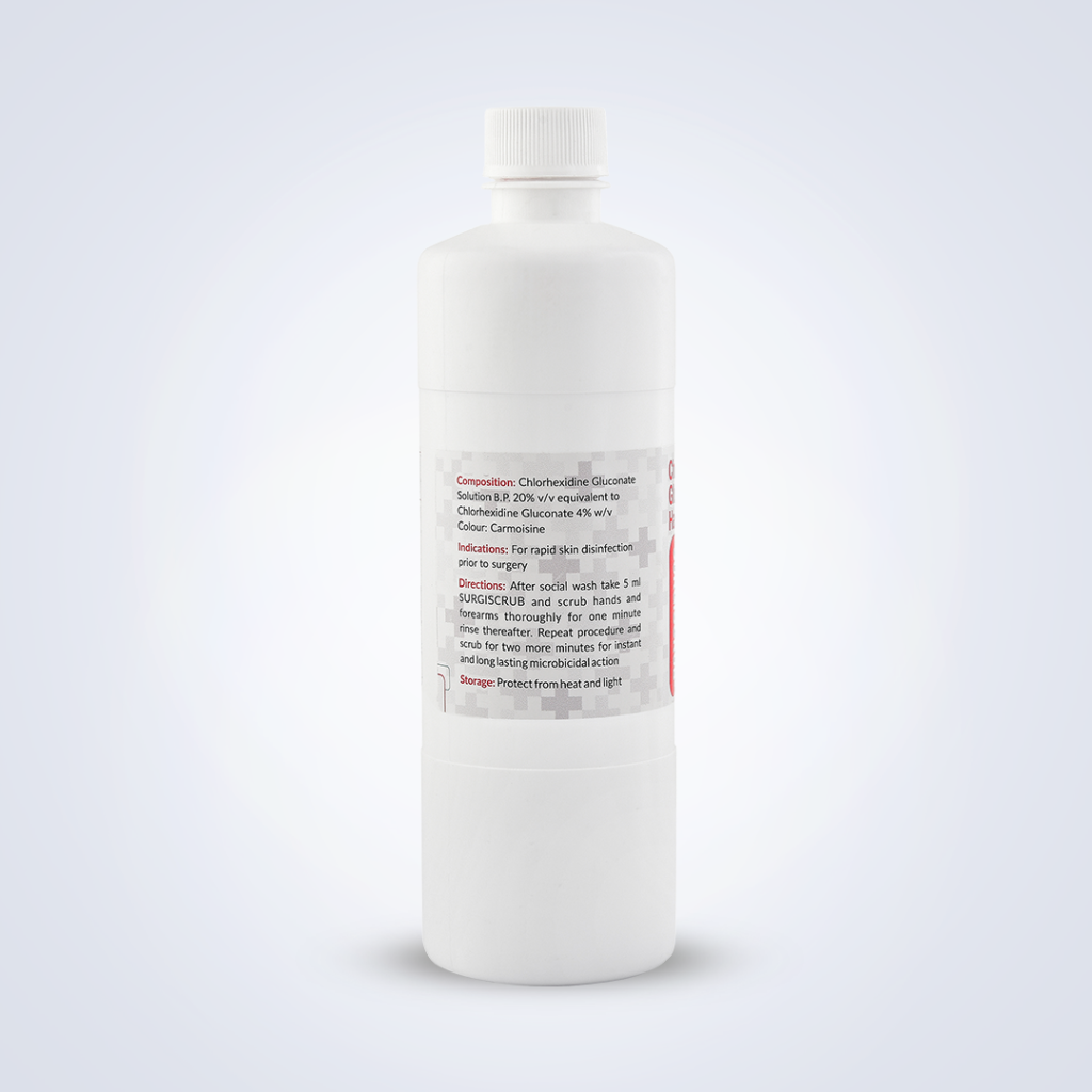 Surgicscrub - Surgical Hand Scrub with Chlorohexidine Gluconate