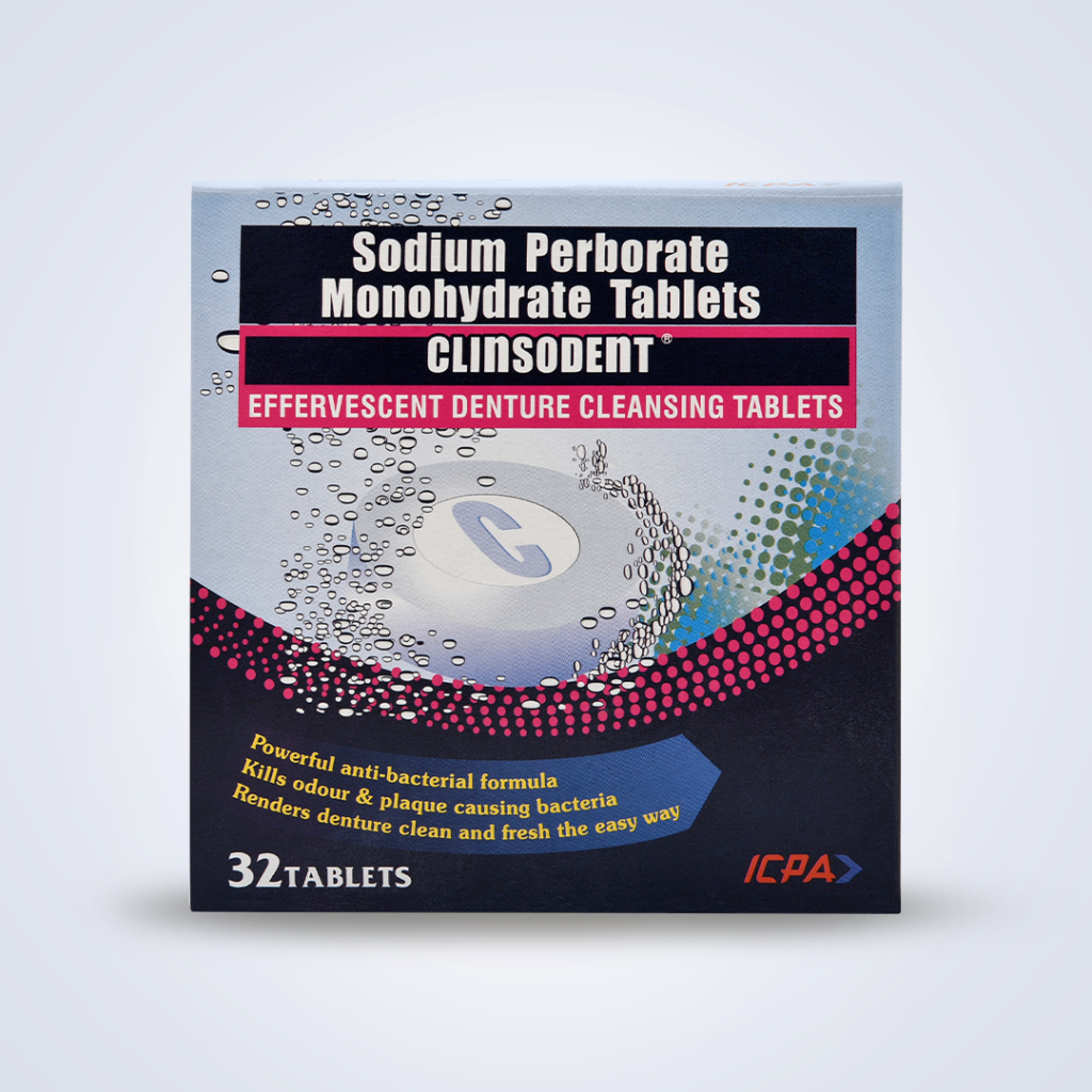 ICPA Clinsodent - Denture Cleansing Tablets