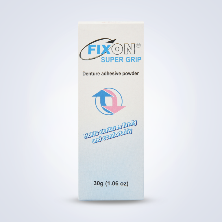 Fixon Super-Grip 30gm to Hold Dentures Securely All Day Long