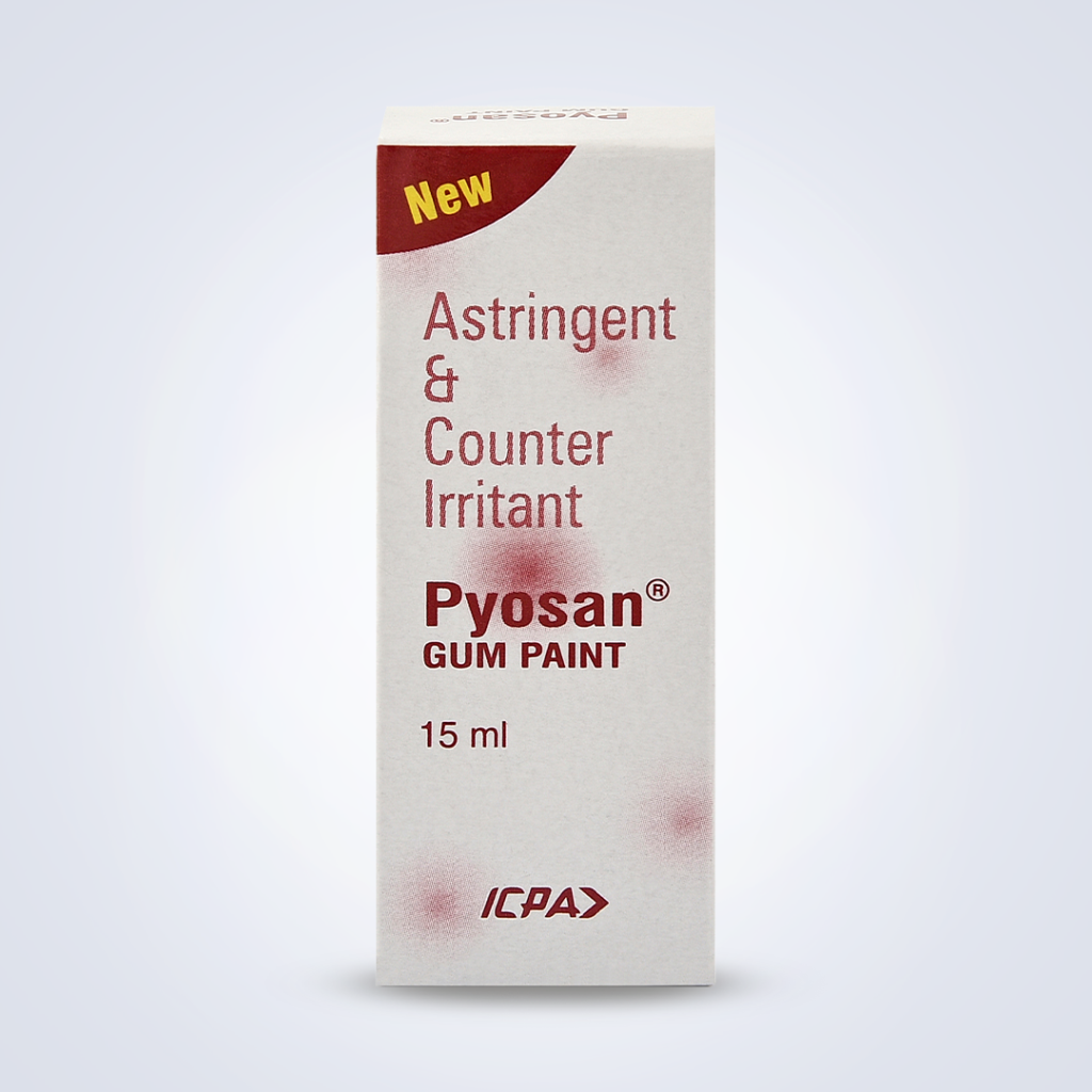 Pyosan Gum Paint, Tannic Acid Glycerin Product for Bleeding Gum