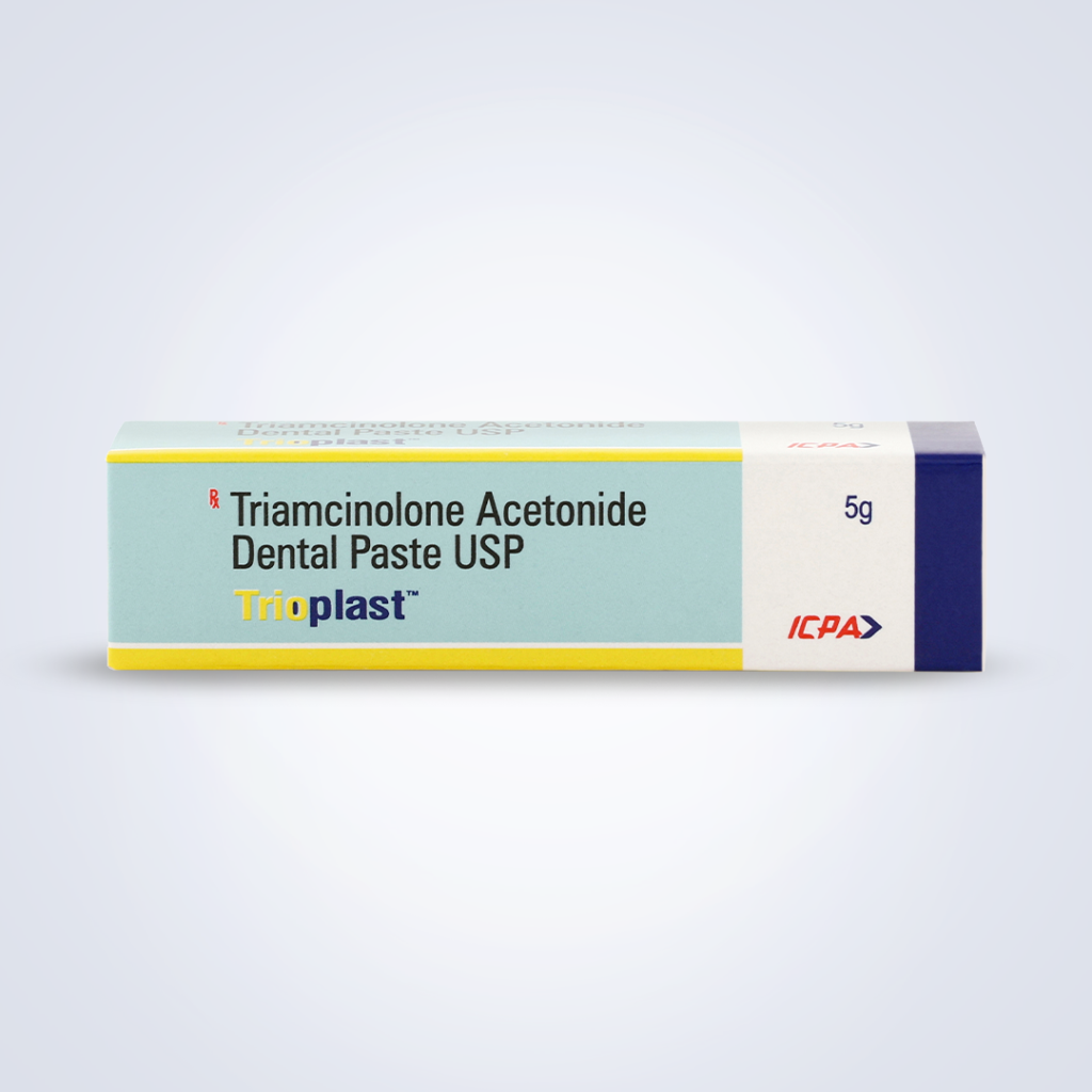 Trioplast 5gm | Triamcinolone Acetonide Dental Paste