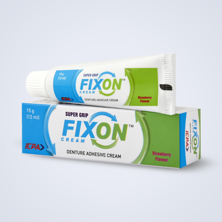 Fixon Adhesive Cream For Dentures (15 gm) by ICPA Health