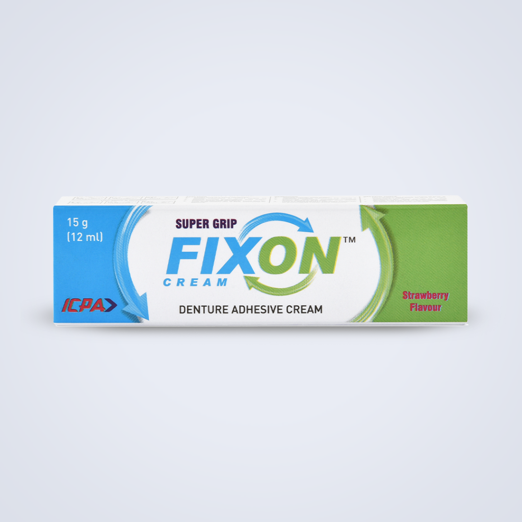 Fixon Adhesive Cream For Dentures (15 gm) by ICPA Health