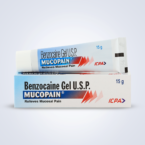 Mucopain - Benzocaine Gel for Mouth Ulcers