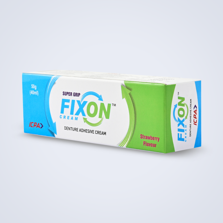 Fixon Denture Adhesive Cream For Dentures From ICPA Health