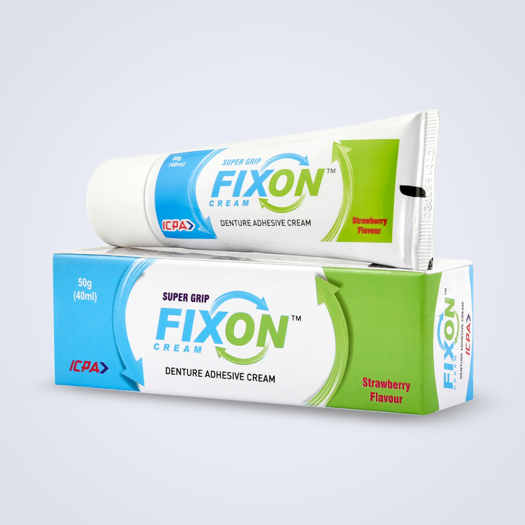 Fixon Denture Adhesive Cream For Dentures From ICPA Health