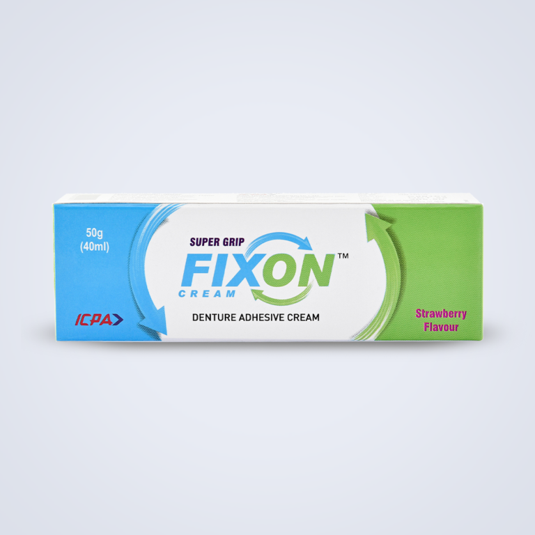 Fixon Denture Adhesive Cream For Dentures From ICPA Health